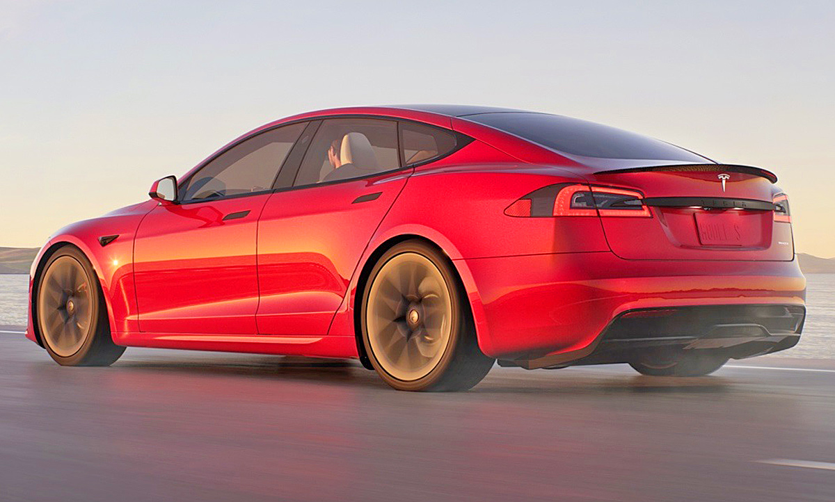 Tesla Model S Facelift 2021 Preis Innenraum autozeitung