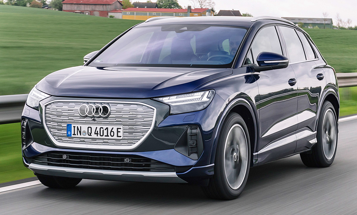New audi q4 e tron store