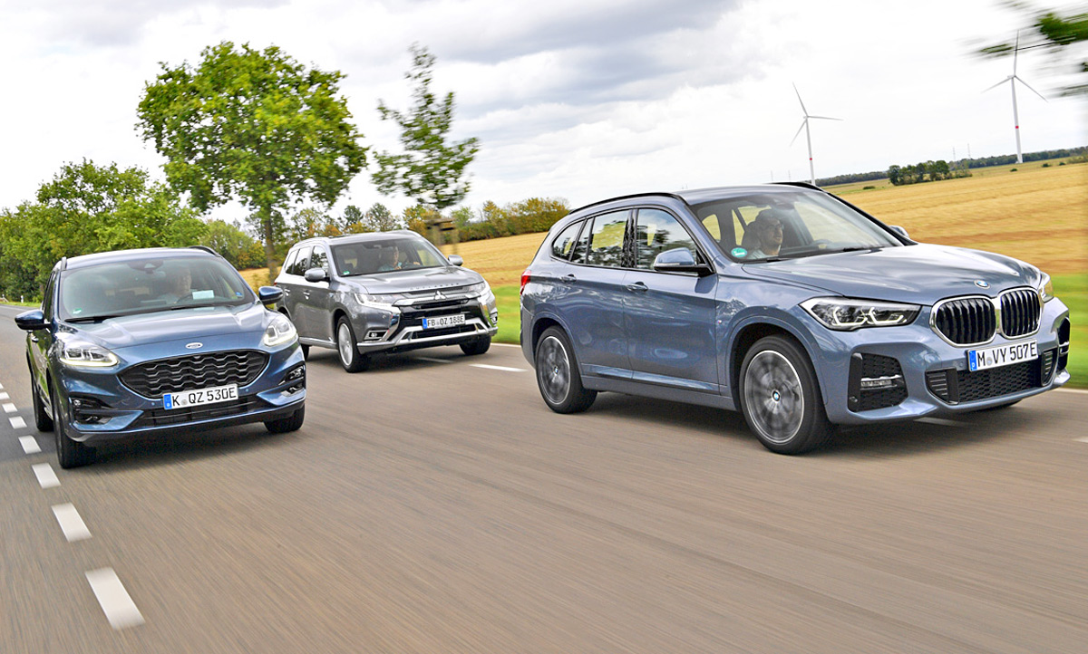 X1/Kuga/Outlander: Hybrid-Vergleichstest | autozeitung.de