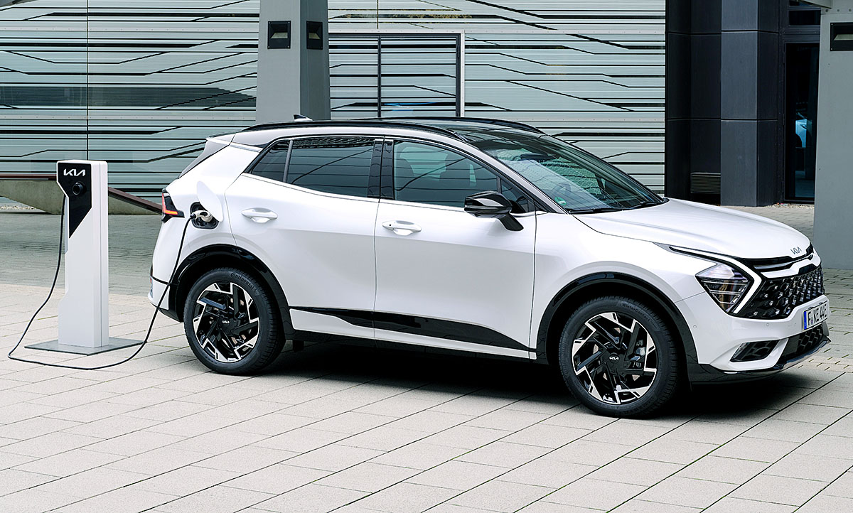 Neuer Kia Sportage 2021 Testfahrt PHEV autozeitung